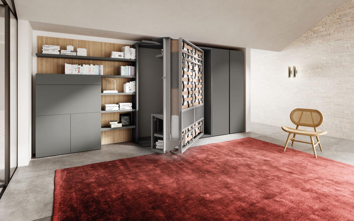 Space saving and Transformable furniture - Italian Design | Clei